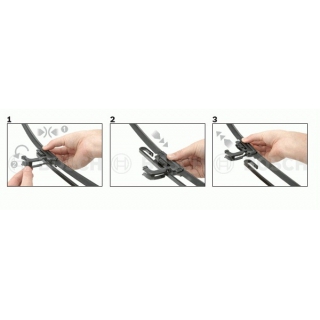 Склоочисники BOSCH Aerotwin 3397118907 (AR601S).